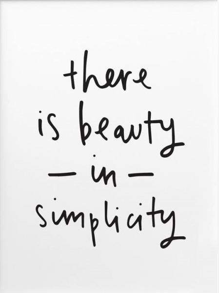 Beauty in Simplicity Art Print – Vernacular